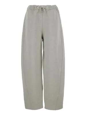 AMI Paris Tech-fabric Heritage Joggers With Side Pockets - Grey