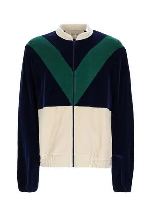 Valentino Garavani S Cotton-polyamide Sweatshirt - Blue