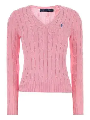 Polo Ralph Lauren Polo Ralph Lauren Pink Cotton Sweater Pink