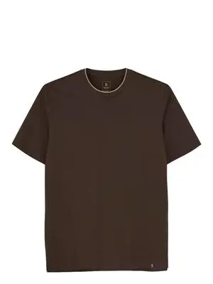 BOGGI MILANO T-shirt In Cotton And Silk Jersey