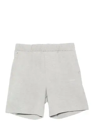 Calvin Klein Logo-embroidered Elasticated Shorts - Grey