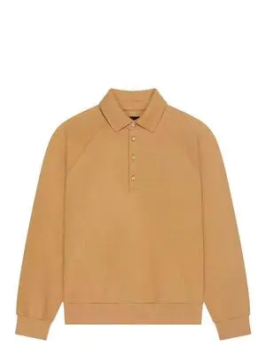 Givenchy Polo Sweatshirt In Fleece - Neutrals