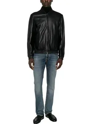 JACOB COHЁN Faded Straight-leg Jeans - Blue