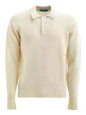 DRUMOHR Polo-collar Sweater - Neutrals