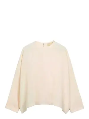 Momoni Stilla Long-sleeved Blouse - Neutrals