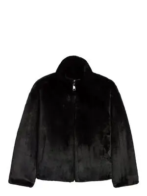 Apparis Brooks Faux-fur Jacket - Black