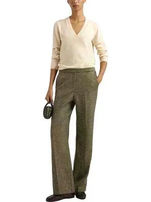 Momoni Lia V-neck Sweater - Neutrals