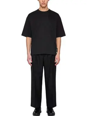 Comme Des Garçons Logo-patch T-shirt - Black