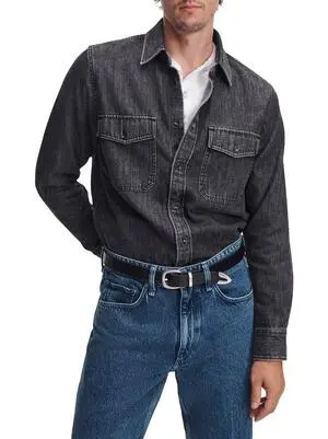 Rag & Bone Denim Cpo Shirt - Ace