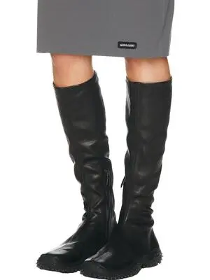 Miu Miu Popeline Stretch Skirt - Ferro