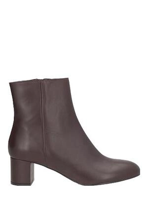 BIANCA DI Ankle Boots Burgundy Size Leather - Red