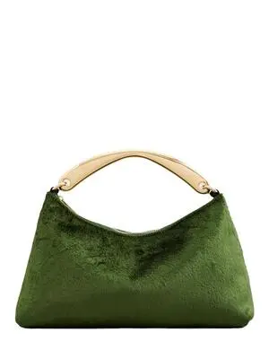 MANSUR GAVRIEL Metal Handle Rhea Bag - Olive