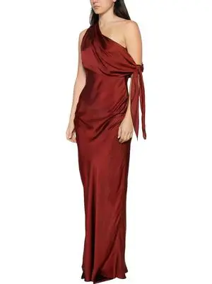 ANIYE BY One-shoulder Draped Dress