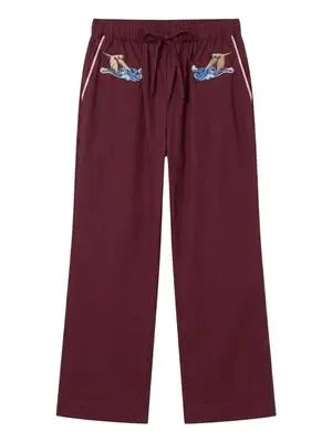 HELMSTEDT Fiona Pants Burgundy - Red