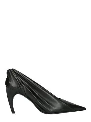 Khaite Leather Twisted Eve Pumps 85 - Black