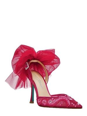 Betsey Johnson Meg Slingback Pump - Raspberry