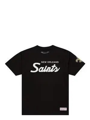 Mitchell & Ness New Orleans Saints Head Coach Classic T-shirt - Black