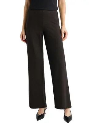 24COLOURS Herringbone Pull-on Pants