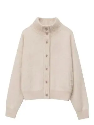 IRIS VON ARNIM Dabina Brushed Cashmere Cardigan
