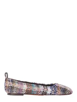 Missoni Knitted Ballet Flats - Multicoloured