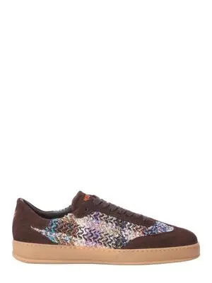 Missoni Sneakers With Wave Texture - Multicoloured