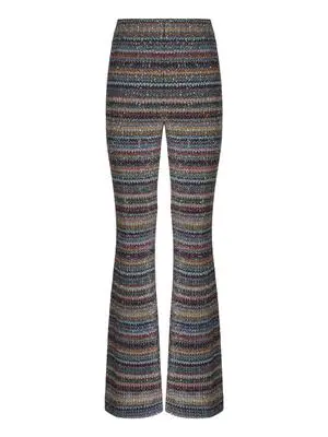MISSONI Flared Trousers In Textured Knit