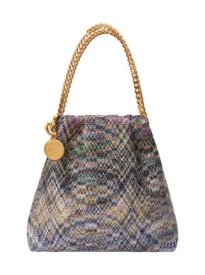 Missoni Chain Pouch In Lamé Viscose Multicoloured