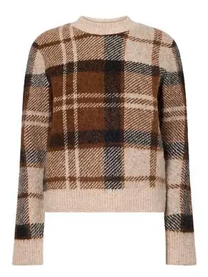 Barbour Glendyn Tartan Knitted Jumper - Multi