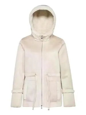 Geox Kency Hooded Reversible Jacket - Neutrals