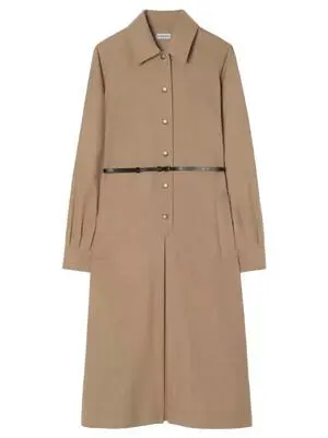 BURBERRY Wool Shirt Dress