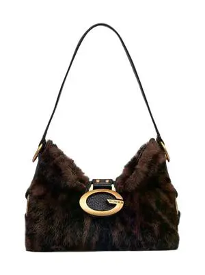 GUESS Mini Camden Leopard-print Tote Bag