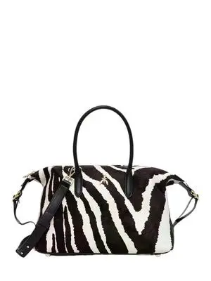 PATRIZIA PEPE Zebra-print Tote Bag