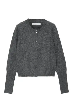 ALLSAINTS Ada Cashmere Button-down Cardigan Grey