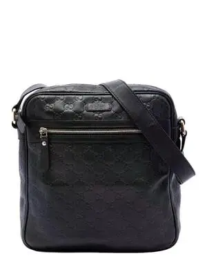 Gucci 2016-2026 Guccissima Crossbody Bag - Brown