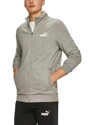 PUMA Logo-print Zip-up Tracksuit - Grey