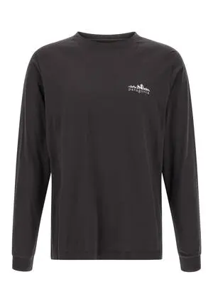 Patagonia 'fitz Roy Foothills' T-shirt Black