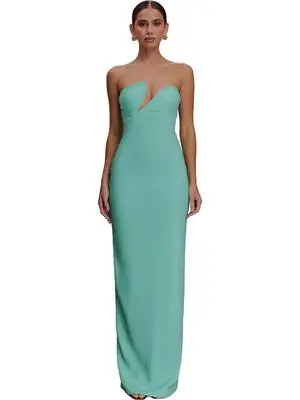 Meshki Winston Strapless Sequin Maxi Dress - Lagoon