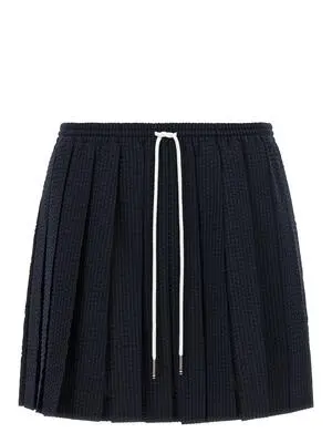 Thom Browne Striped Skirt - Blue