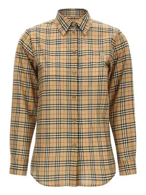 Burberry Emma' Shirt - Cream