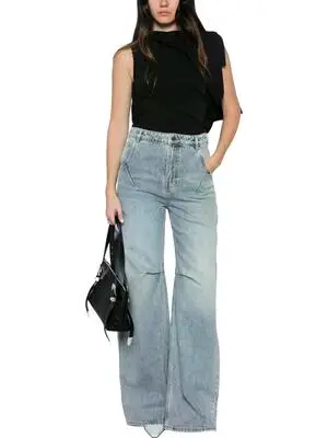 ENTIRE STUDIOS Dem V2 Panelled Jeans - Blue
