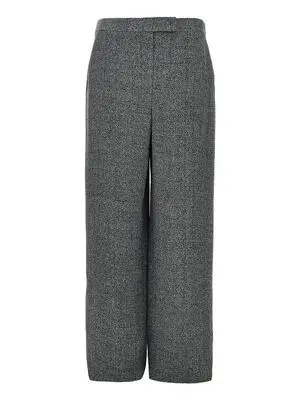 EMPORIO ARMANI Mouliné Fabric Pants