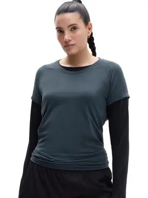 Athleta Momentum Flex Tee - Nightfall