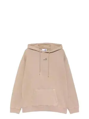 Moschino Logo-print Pouch-pocket Hoodie - Neutrals