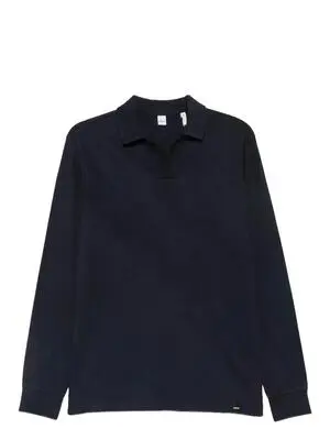 Aspesi Long-sleeve Polo Shirt - Blue