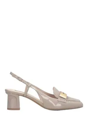 LIU JO Benny Patent-leather Slingback Pumps