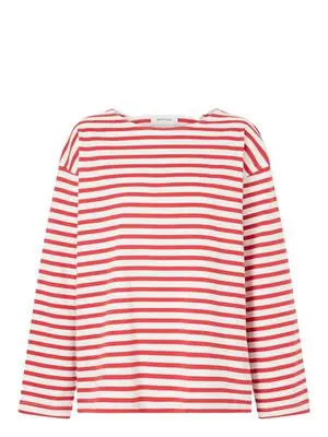 Matteau Breton Striped Cotton-jersey T-shirt - No