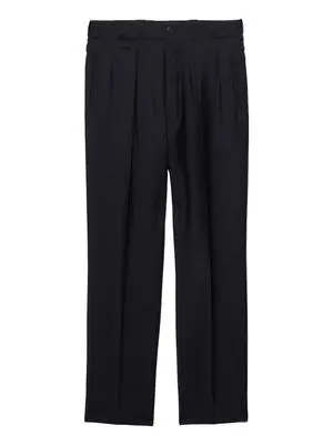 Prada Belt Loop Casual Pants - Navy