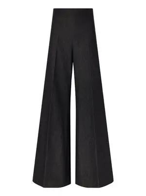 CAROLINA HERRERA Diana High-rise Wide-leg Jeans