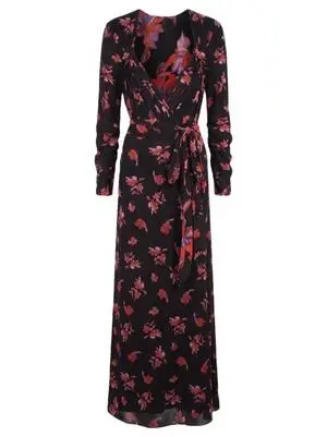 Diane Von Furstenberg Long-sleeved Printed Dress - No
