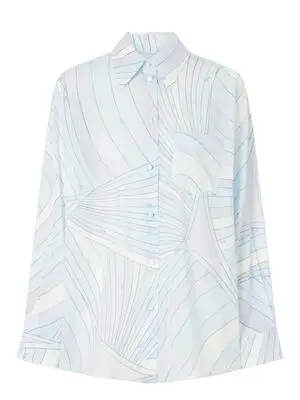 EMILIO PUCCI Iride Print Muslin Shirt